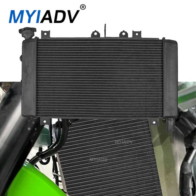 Motorcycle 5 7 Tank Radiator Cooler Water Coog For Kawasaki Zx-4R Zx ...
