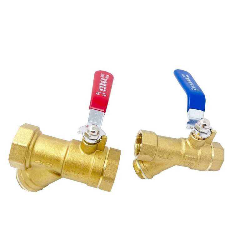 Brass Filter Ball Valve Y-Shaped Stainless Steel Filter Screen Filter ...