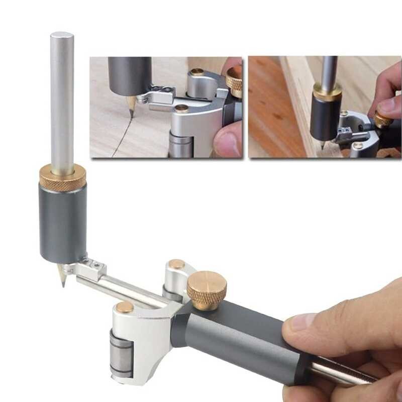 Arc ear Dual Purpose Scribing Ruler Parallel e Drawing Measuring ...