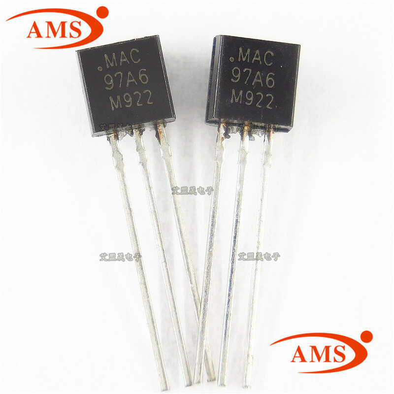 97A6G silk screen printing: 97A6 TO-92 unidirectional thyristor direct ...