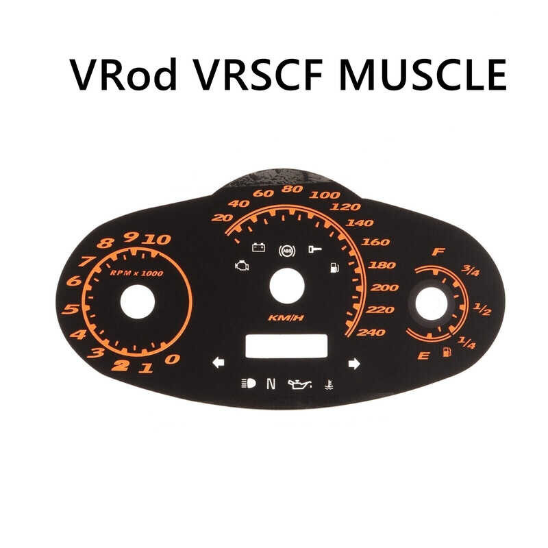 VROD For Motorcycle V Rod VRSCF MUSCLE 2009-2017 Faceplate Km/H ...