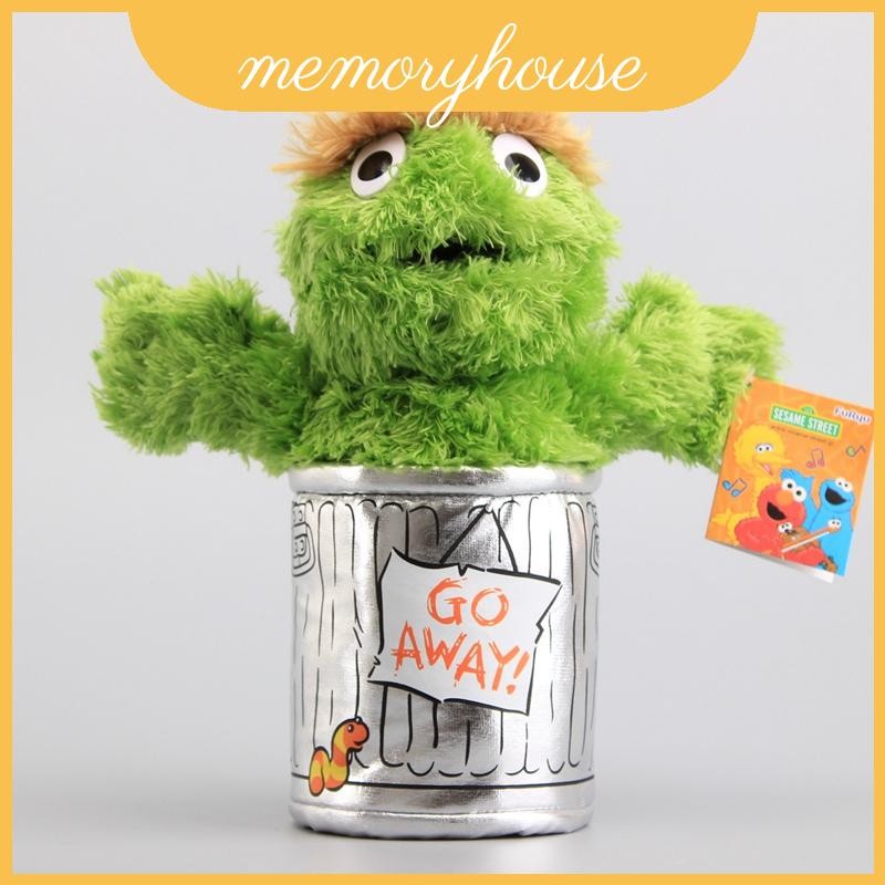 Realistic Sesame Street Plush Elmo Zoe Ernie Oscar Cookie Grover Bird ...