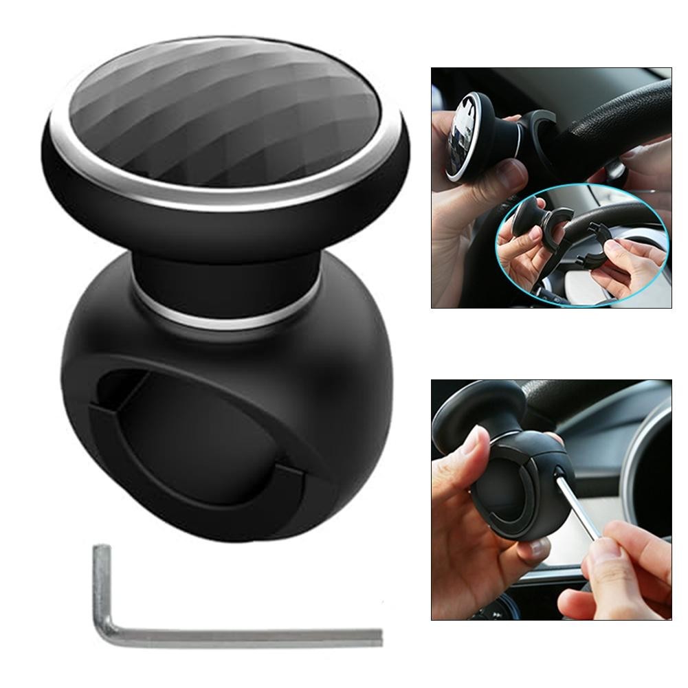 【FIVEST HOT】Steering Wheel Knob Spinner ABS and Premium fit for Cars ...