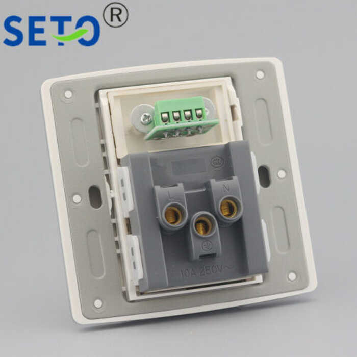 86 Tipik USB Home Adapater + Five Hole Power Wall Plate Socket Keystone ...