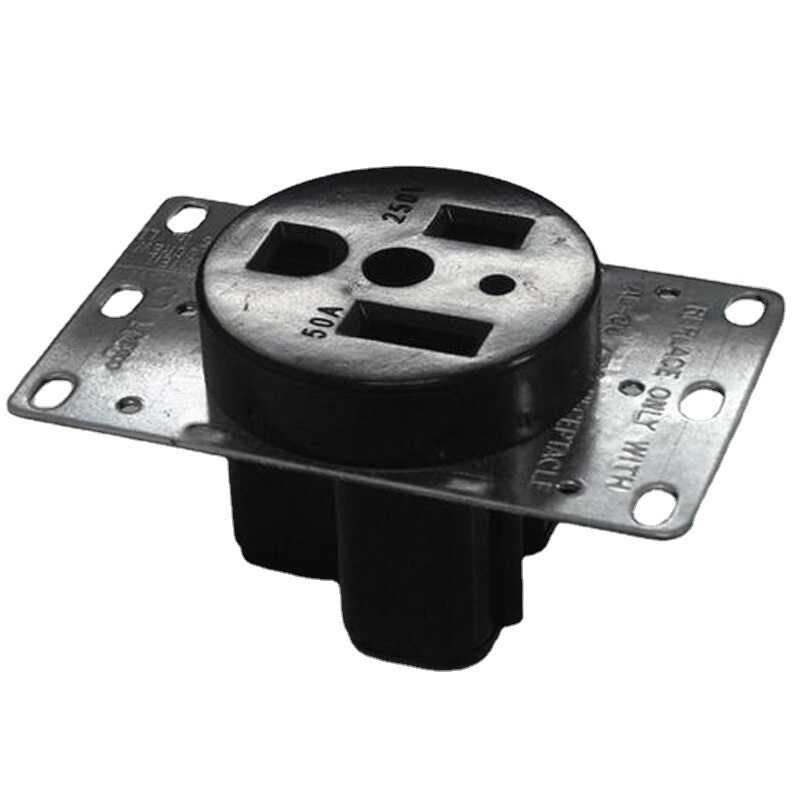 NEMA 6-50 American standard concealed wiring socket 50A 250V American ...