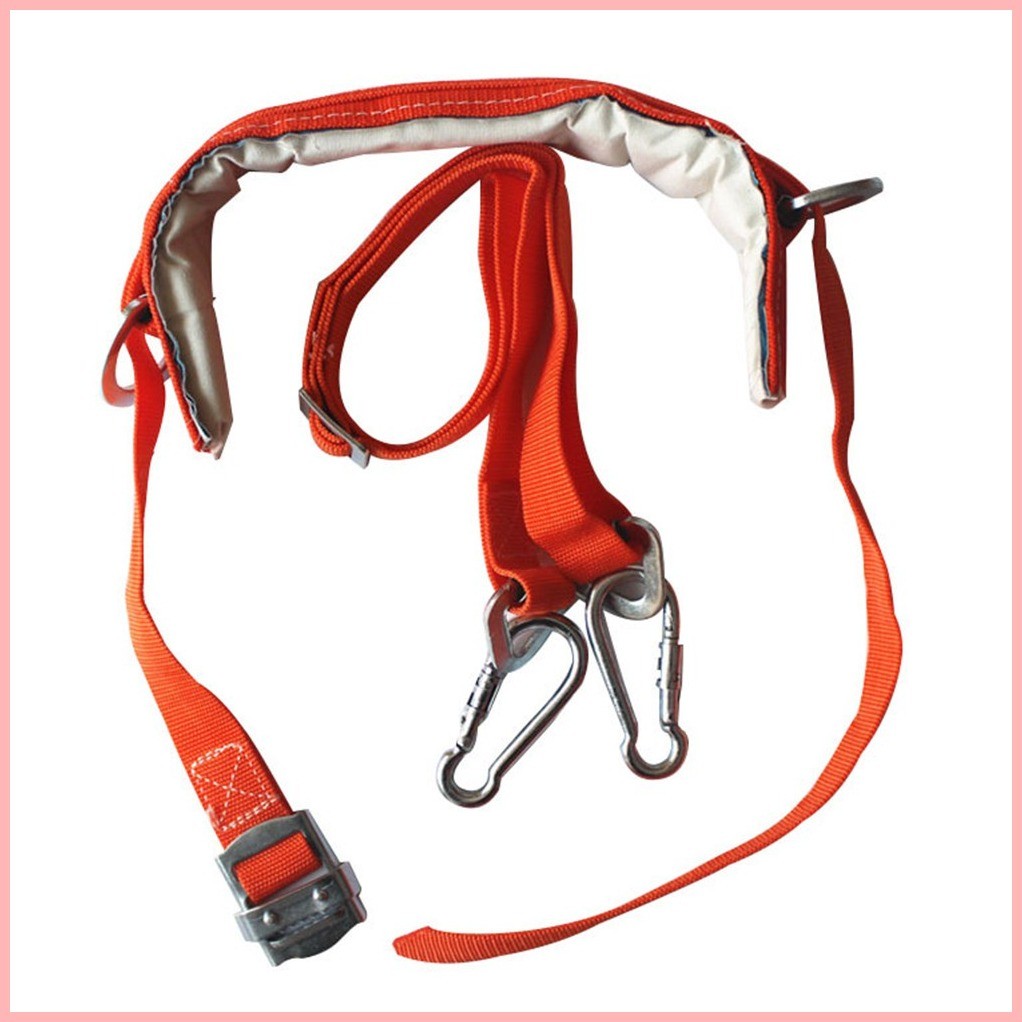 Aerial work safety belt, fence climbing pole safety rope fall ...