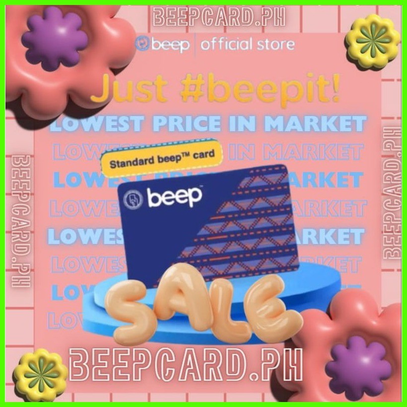 Beep Card w/ free 20 load Travel Accesory in Trains (Lrt&Mrt) Ejeep Bus ...