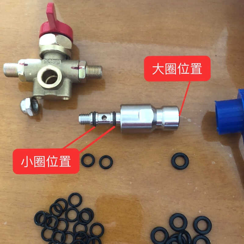 natural gas CNG Automotive filling port sealing ring, filling valve ...