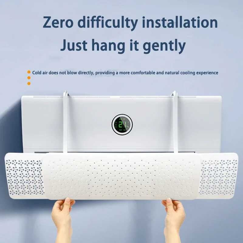 Conditioning Retractable Windshield Anti-Direct Blowing Windprooir ...