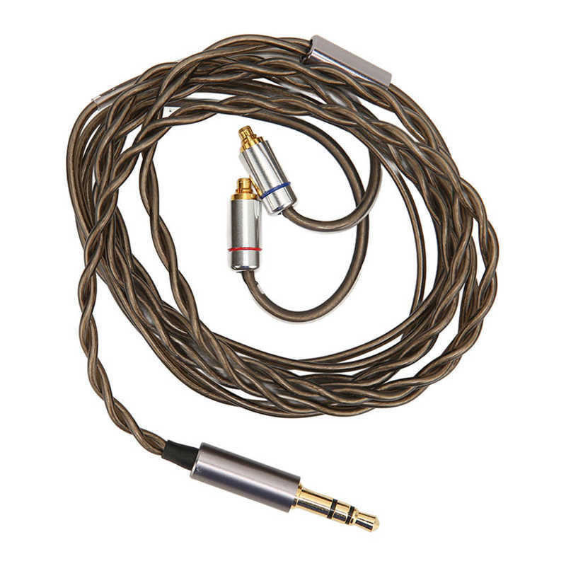 MMCX Earphone Cable 3.5Mm Plug Sier Plated Copper Core Ie300 Ie600 ...