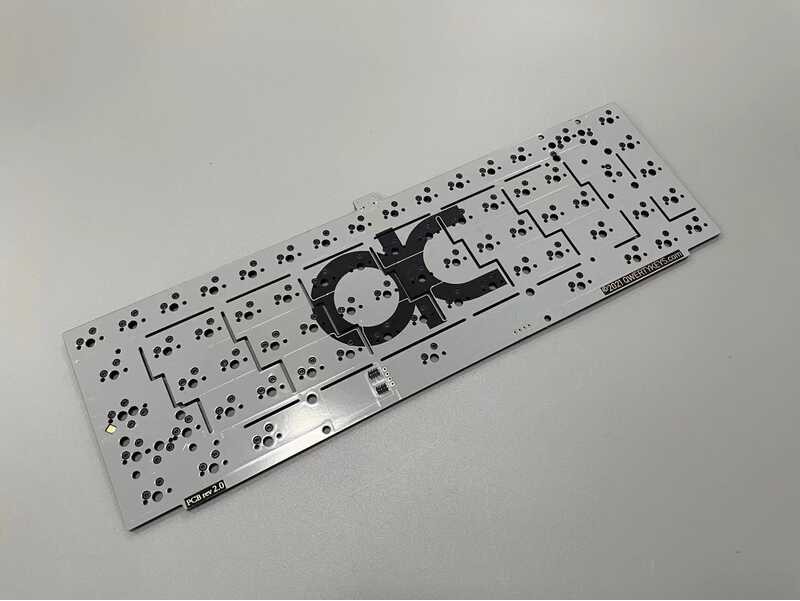Qk65 Keyboard Pcb For Wired And Tri Modes Version Hotswap Shopee Philippines