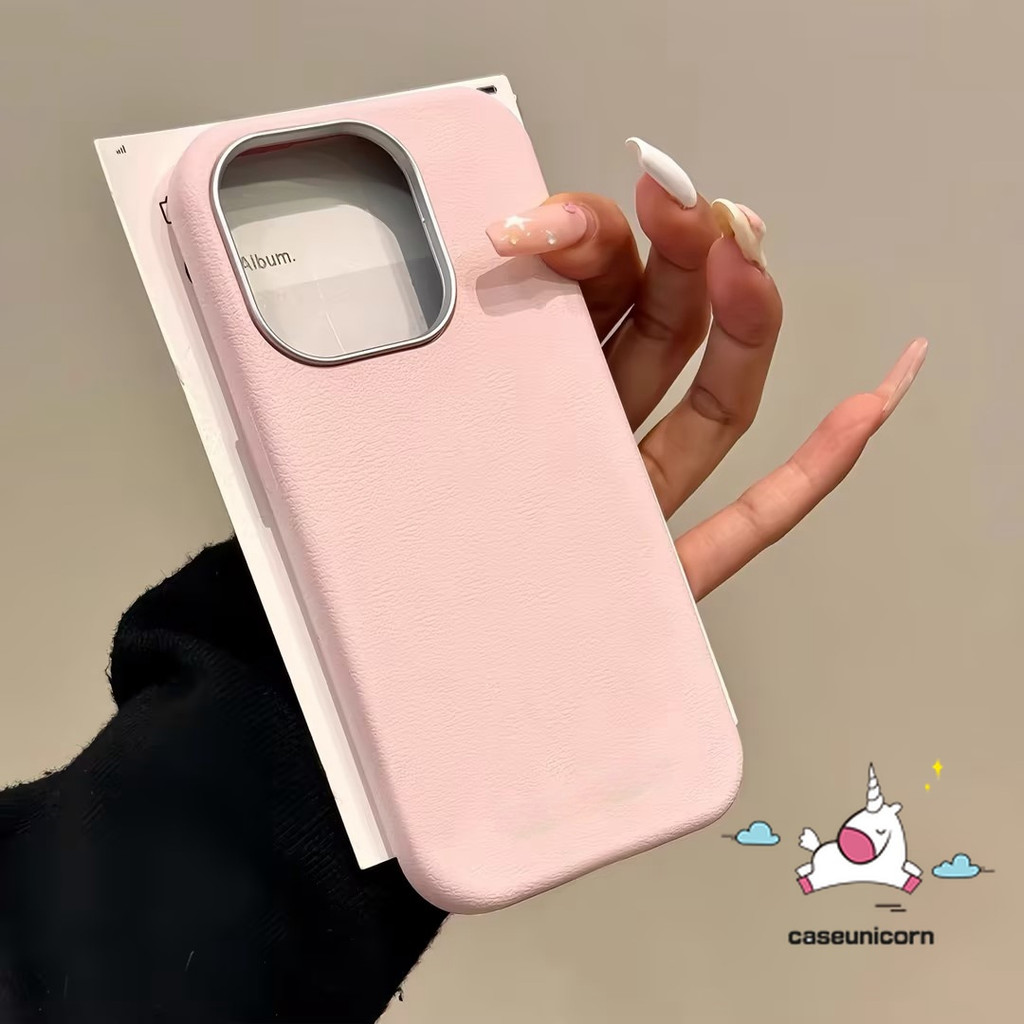 Luxury Simple Wine Red Solid Color Case Compatible for IPhone 16 12 13 ...