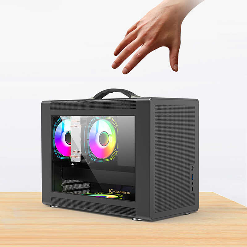 Power Train P60 Desop Small Case Portable Handheld Mini-ITX/MATX ...