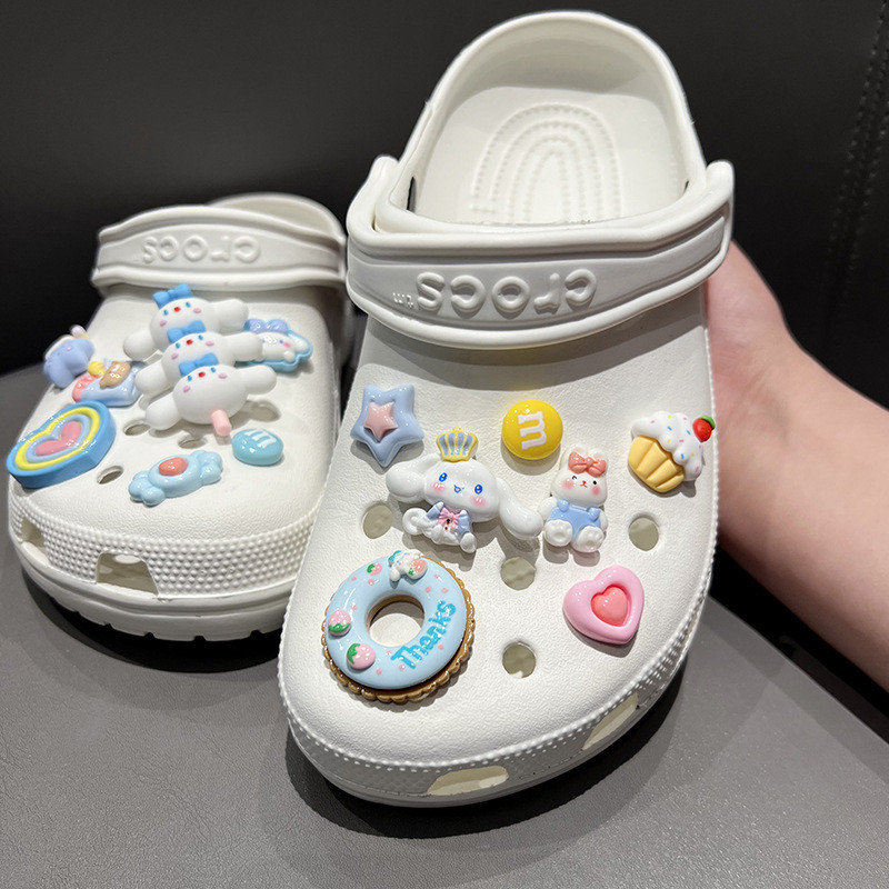 Luxury Clogs Charms Set | Cute & Trendy Shoe Charms with Crystal ...
