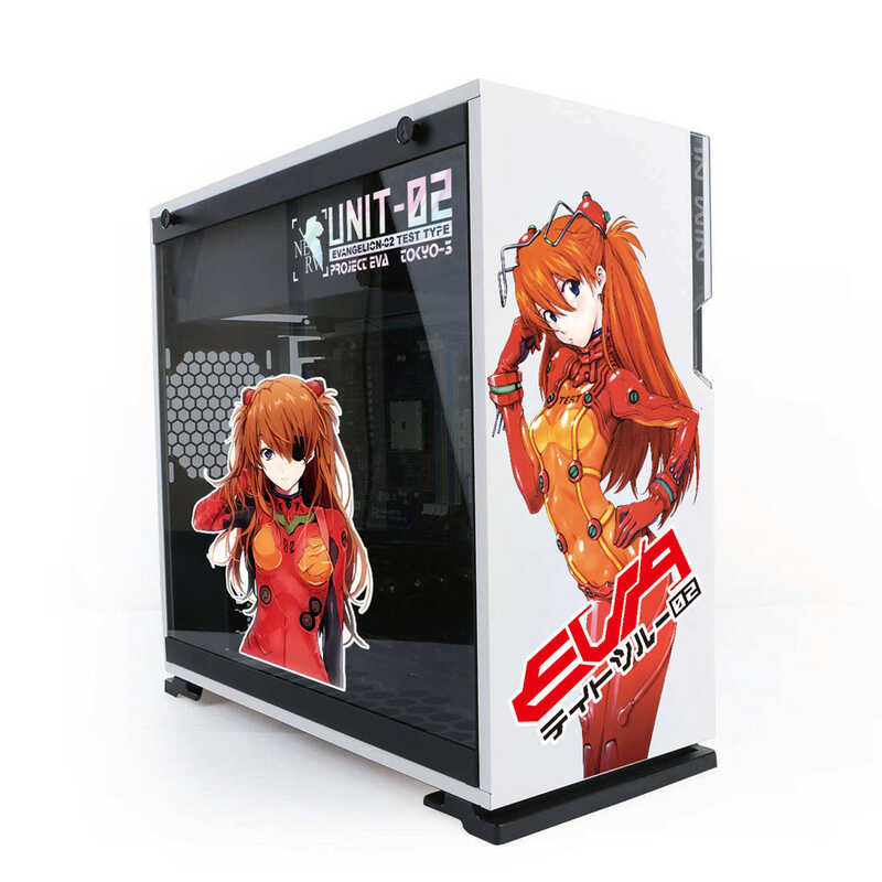 Anime Asuka Sticker PC Case,Japanese Cartoon Personality Decor Decals ...