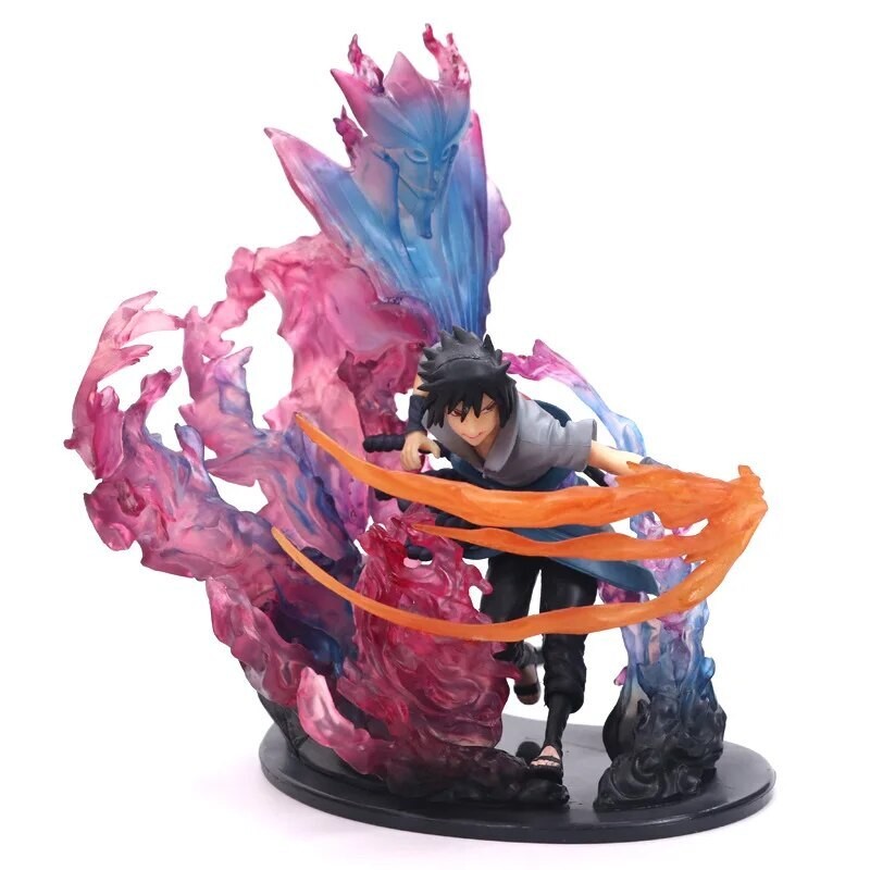 Uchiha Susanoo Battle Anime PVC Action Figure NARUTO Itachi Sasuke ...