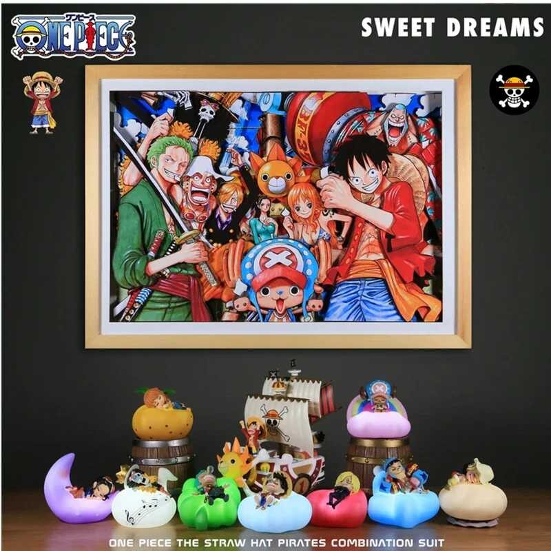 One Anime Piece Sweet Dreams Series Luffy Rechargeable LED Humanoid ...