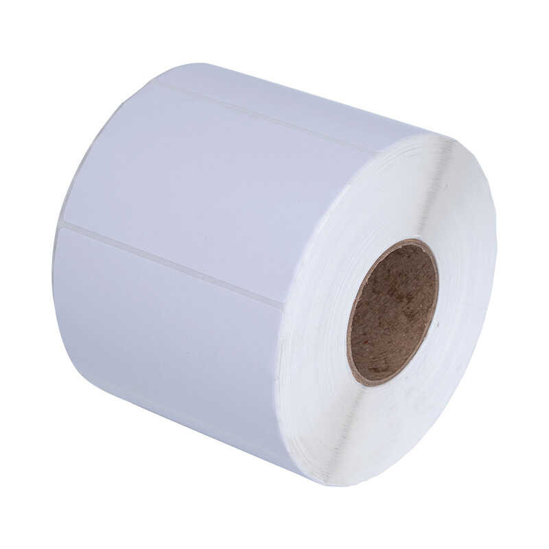 Customized Box Packaging Copperplate Paper Adhesive Label Sticker QR ...