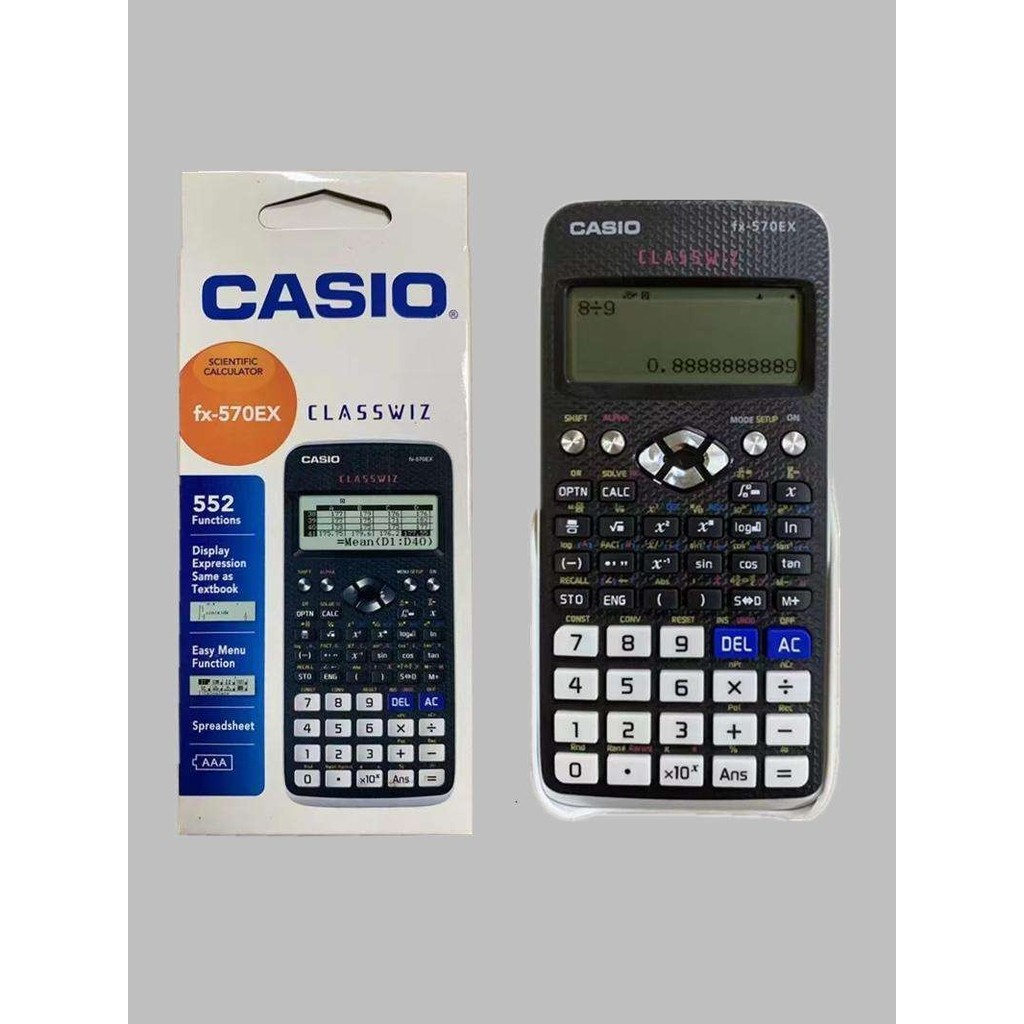English Version Casio FX-570EX International Middle And High School ...