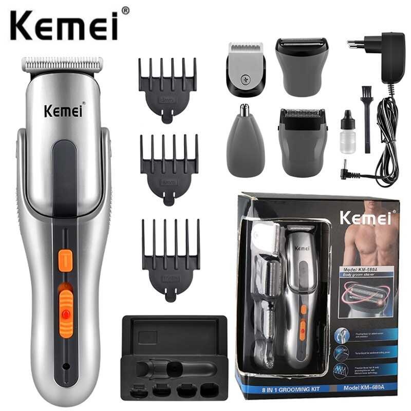 Km-680A 2 3 All-In-One Men's Groom Set Ear Clipp Kit Beard shopee Nose ...