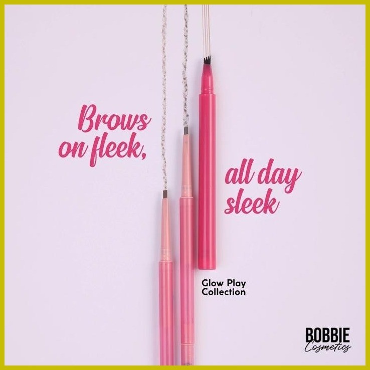 Bobbie Cosmetics Glow Play Slim Shade-Y Defining Eyebrow Pencil ...