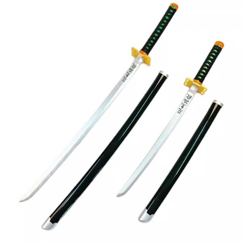 Shinazugawa Genya Bamboo Animation Props Wooden Knife Slayer Full ...