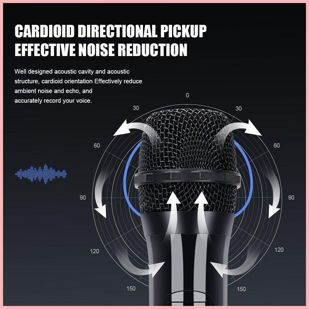 karaoke speaker Wireless microphone magic sing microphone dynamic ...
