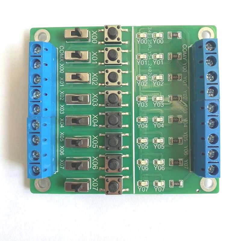 PLC debugging board/simulation/testing/PLC input/output board/switch ...