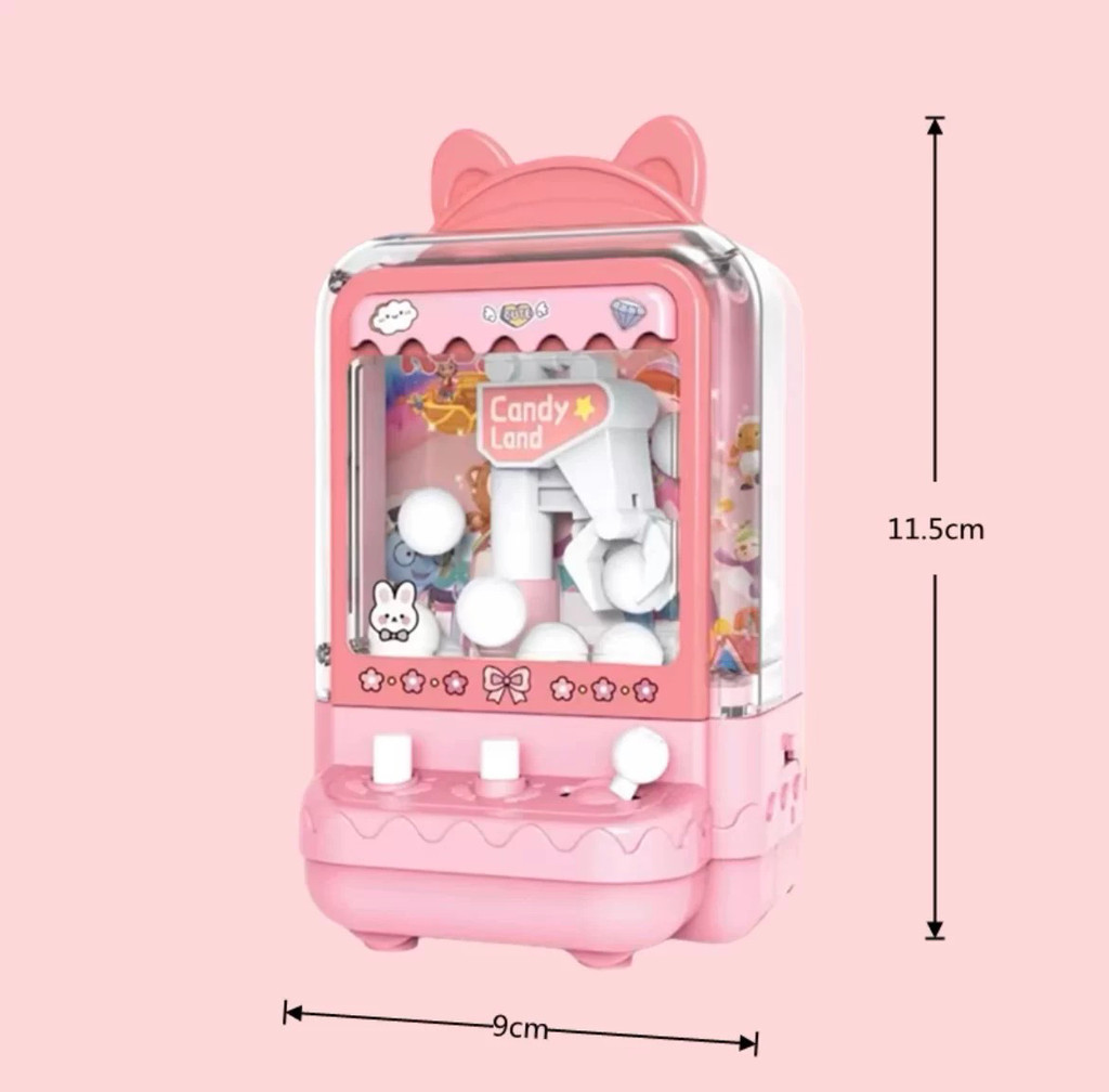 Mini Claw Machine Small Claw Machine Toy Capsule Toy Machine Cheer ...