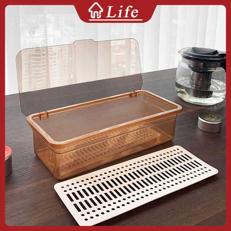 Kitchen Utensils Storage Box Utensils And Chopstick Plastic Storage Box ...