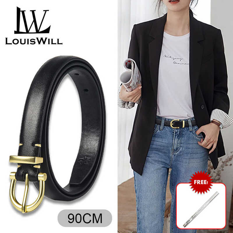 Will Belts For Women Belt Women's Leather Ladies Skinny All-Match ...