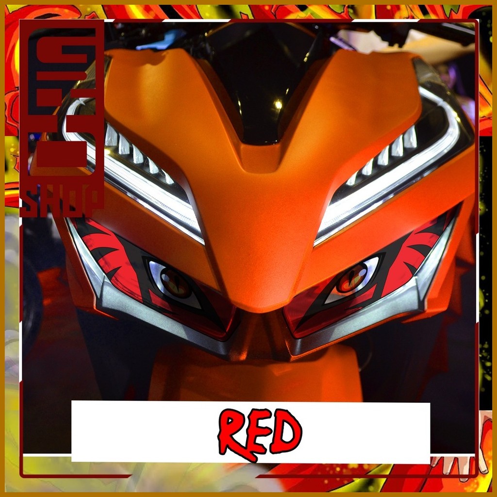 Winker Eye For Honda Click Game Changer V2- Naruto Baryon Mode Design ...