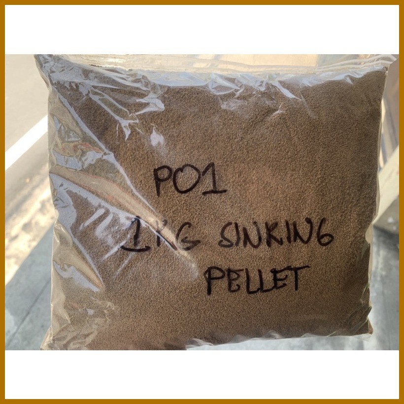1kg PO1 Sinking Pellet Food Fish for tropical / Betta / Barbs / Mollies ...