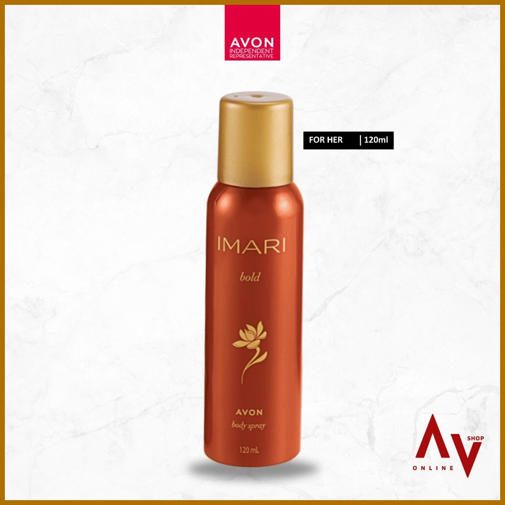 AVON Imari Bold Body Spray 120 ML | Shopee Philippines