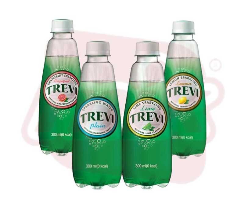 Lotte Chilsung Soda Trevi Sparkling Water 300Ml (Pack Of 4) | Shopee ...