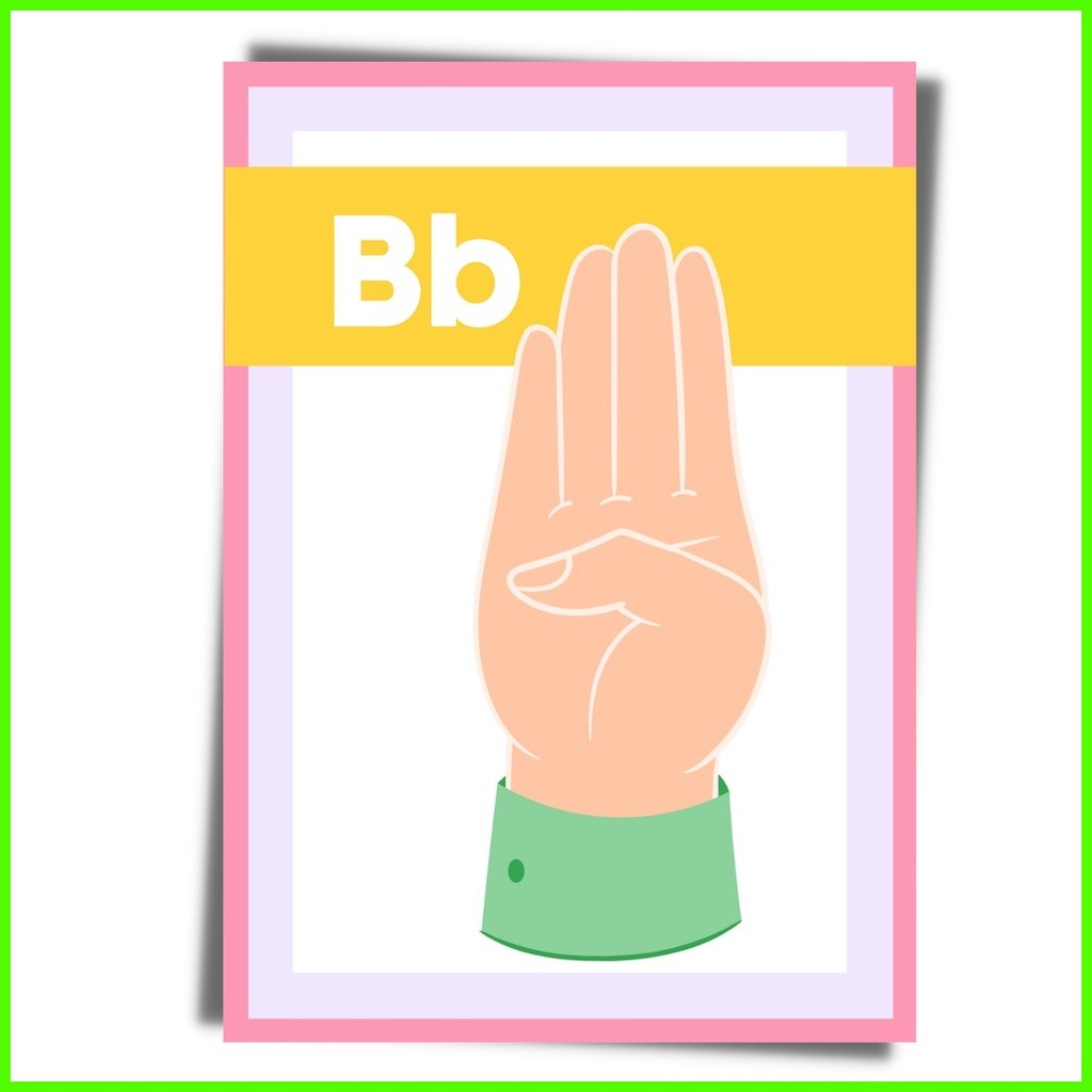 Filipino Sign language Alphabet Flashcards (FSL), Sign Numbers ...
