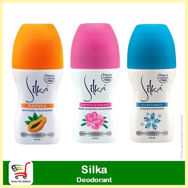 ⚠ ⚲ [Cosmetique Asia] Silka Deodorant - Dermatologist Tested | Shopee ...