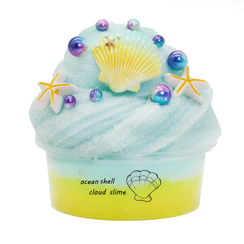 Wheatfield Life Store Asian Silk Mud Ocean Shell slime slime Brushed ...