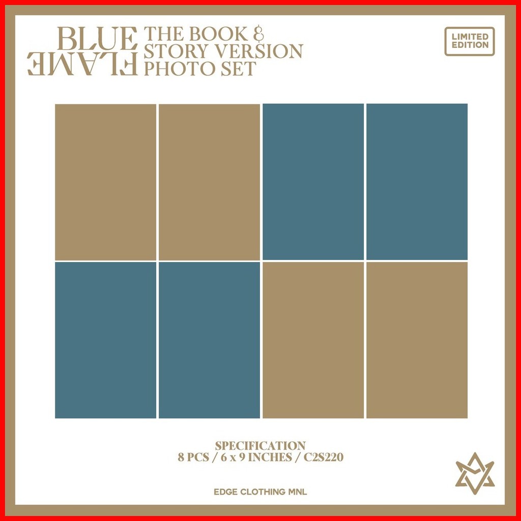 ⭐ ASTRO Blue Flame: The Book Ver. & The Story Ver. Photo Card Set ...