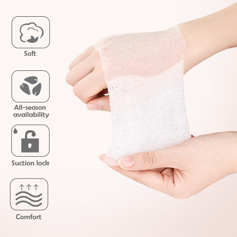 Makeup Wet Compress Cotton Pad Stretchable Elastic Cotton Pieces ...