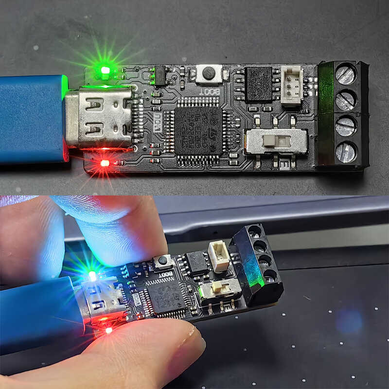 USB TYPE-C to Module, CANable PCAN Deber CAN bus debing tool Software ...