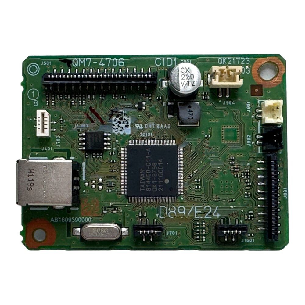 1PC Original Used QM7-4706 D89/E24 Main Logic Board for Canon Pixma ...