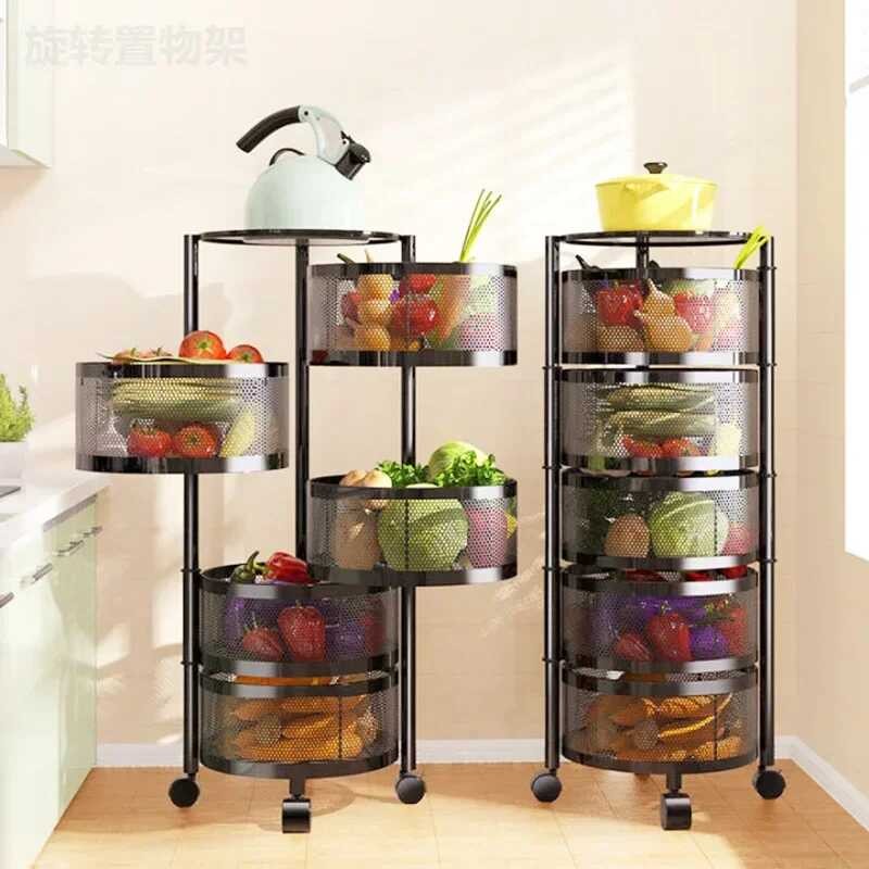 Storage 2 ☆ Kusina, Basket Ng Mga Gulay At Prutas, Multi Layer ...
