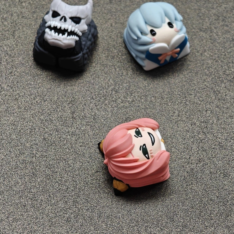 Anya Keycap 3D Creative Cute Cartoon MX Switch Mechanical Keyboard ...