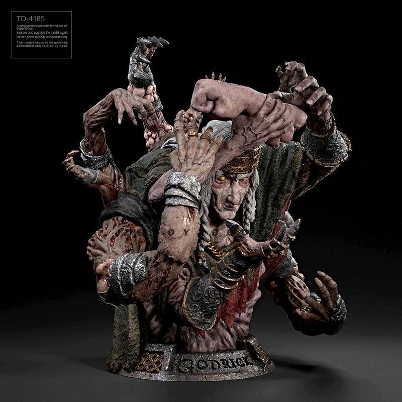 8C 60Mm ZBBOY Supervisor Grafted Eric Half Body Resin Soldier White ...