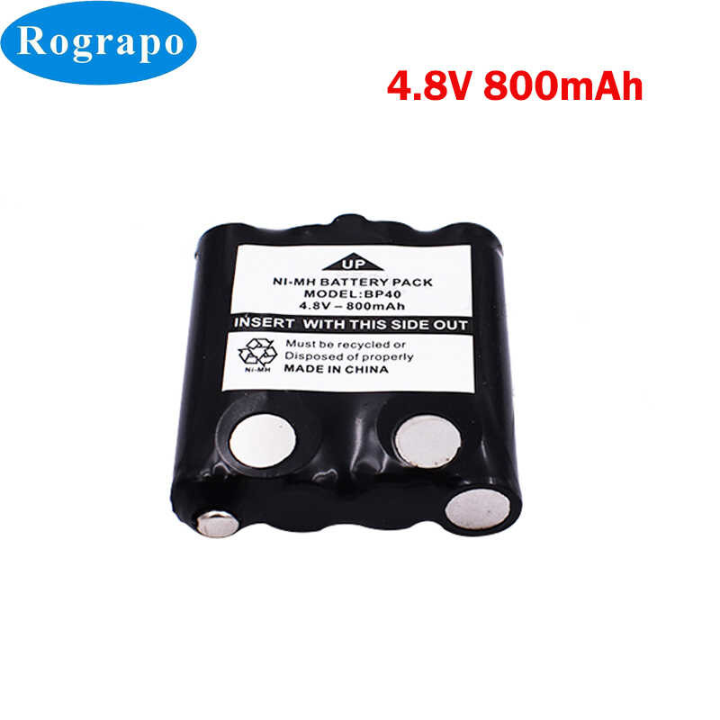 D1 New 3 Battery For Uniden Bp38 Bp40 Bt-1013 Bt-537 GMR FRS 2 Way ...