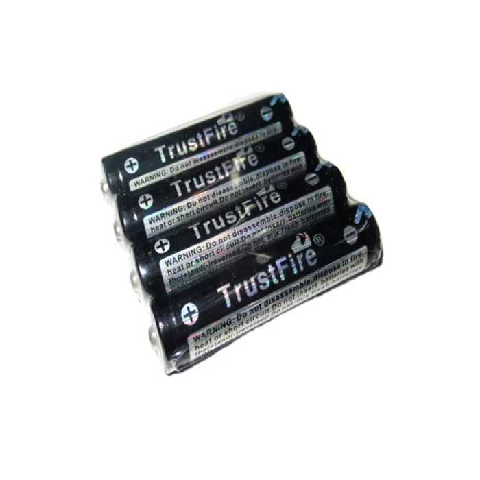 10440 Li-Ion Trustfire 3.7V 600 Mah Rechargeable Battery With Protection IC For Flashlight Light ...