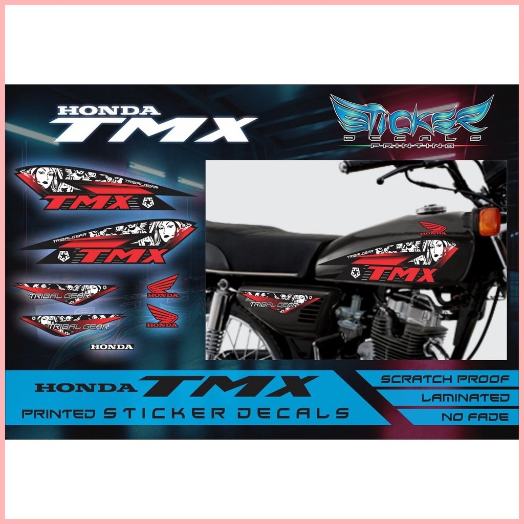 honda TMX Sticker Decals ( Tribal ) | Shopee Philippines