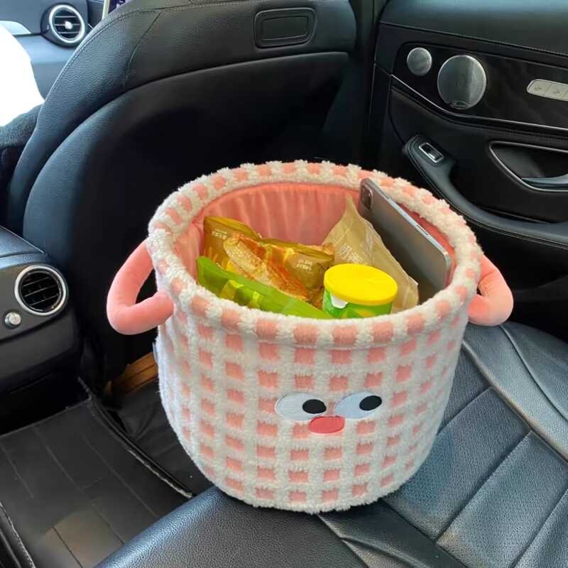 Cute trunk storage box, passenger seat folding large capacity creative ...