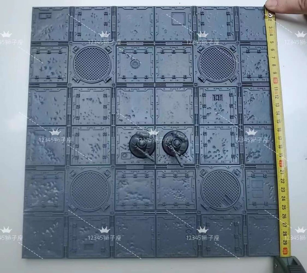 [Warhammer] Floor Tile Set Zone Mortalis 30cm Non-Resin Material Resin ...